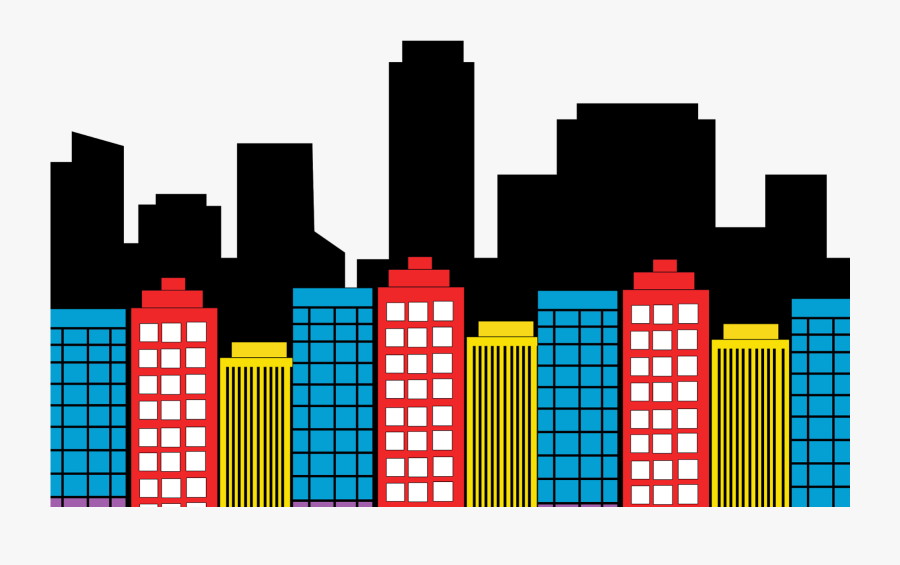 Cityscape Clipart Pj Mask - Superhero Building Clipart Png , Free ...