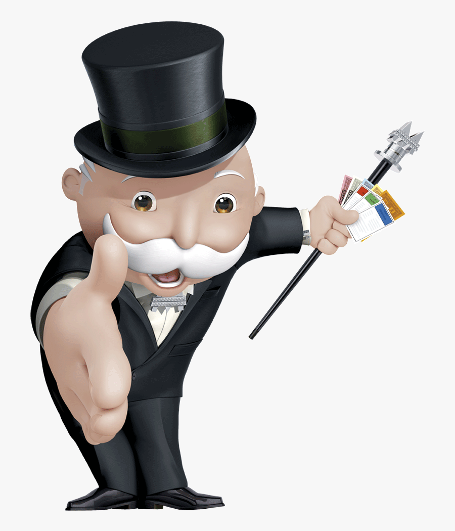 Mr Monopoly - Rich Uncle Pennybags , Free Transparent Clipart - ClipartKey