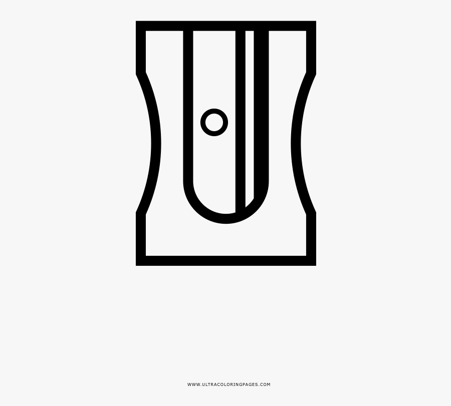 Pencil Sharpener Coloring Page , Free Transparent Clipart - ClipartKey