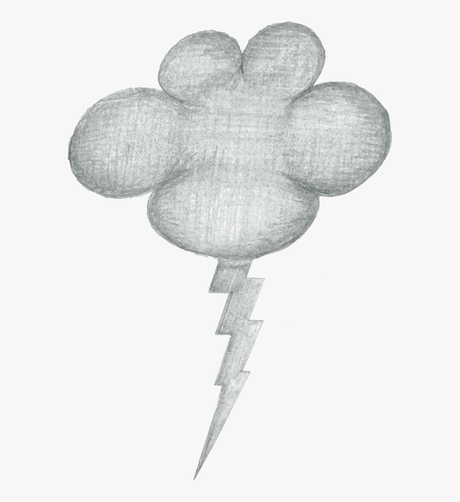 Storm Cloud - Sketch , Free Transparent Clipart - ClipartKey