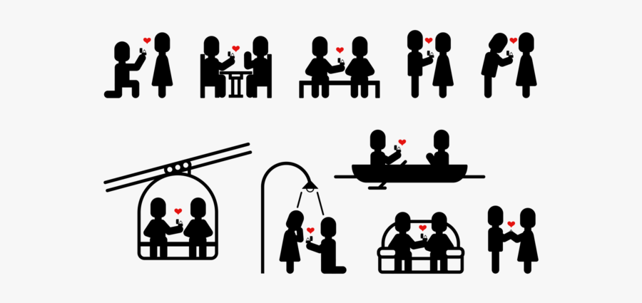 Marry Me Vector Stickman Vectors - Stickman Married Vector , Free ...