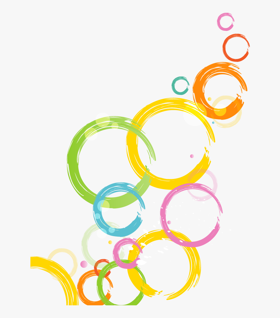 Abstract Circle Cartoon Colorful Png Image High Quality - Circle Splash ...