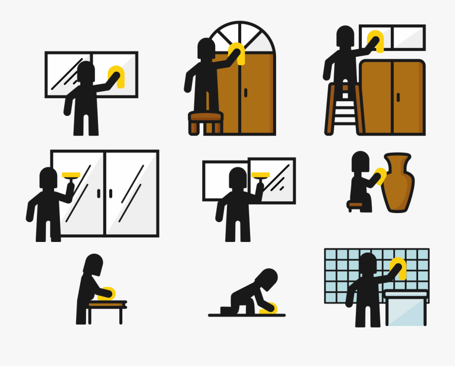 Wipe Stickman Icon , Free Transparent Clipart - ClipartKey