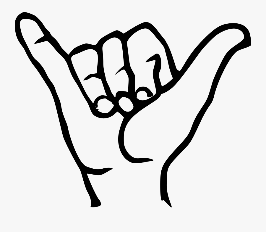 Clip Art Shaka Sign Wikipedia The - Transparent Shaka Png , Free ...