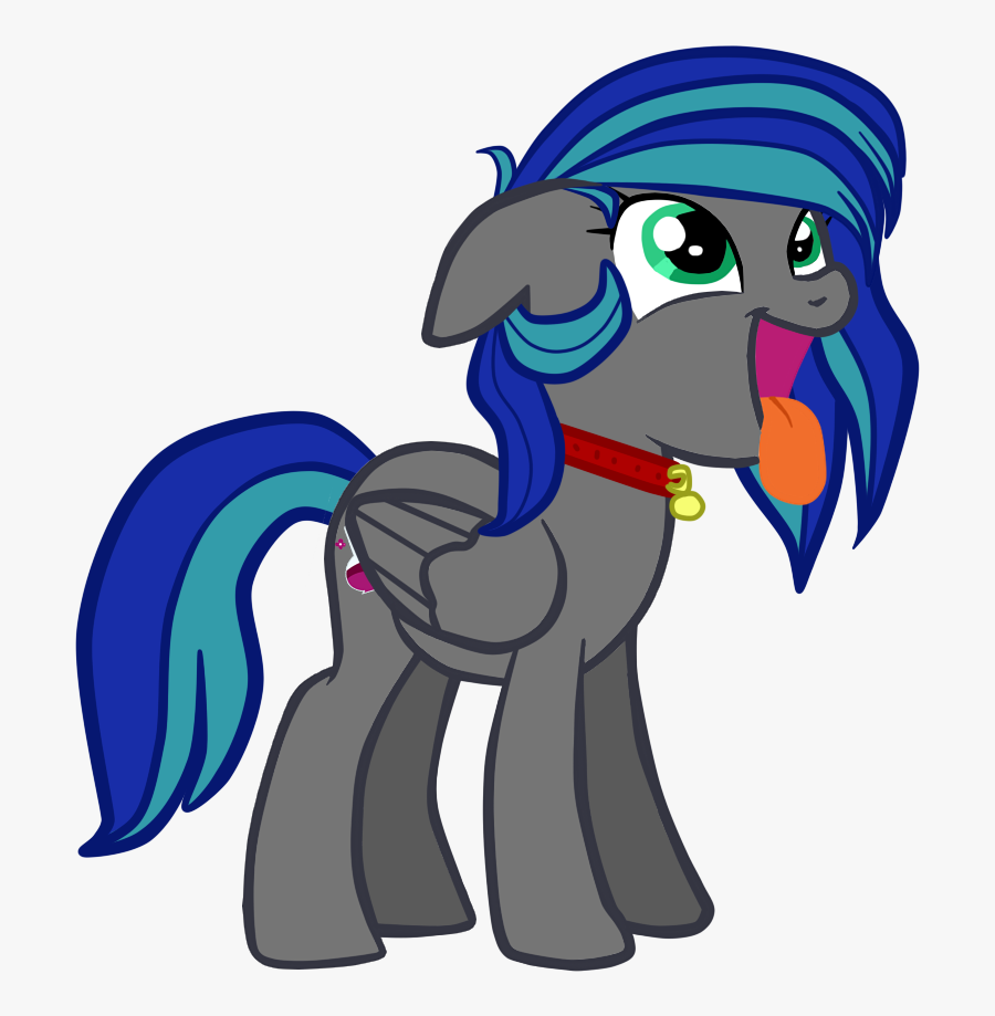 Transparent Dog Collar Tag Clipart - Mlp Behaving Like A Dog , Free ...