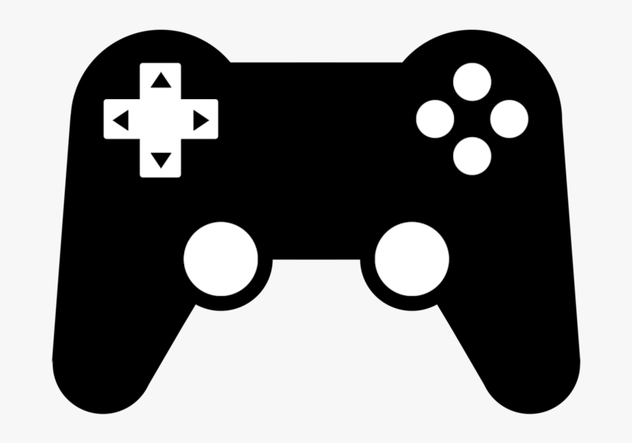 Controller Png Clip Art Black And White Stock - Vector Graphics , Free ...