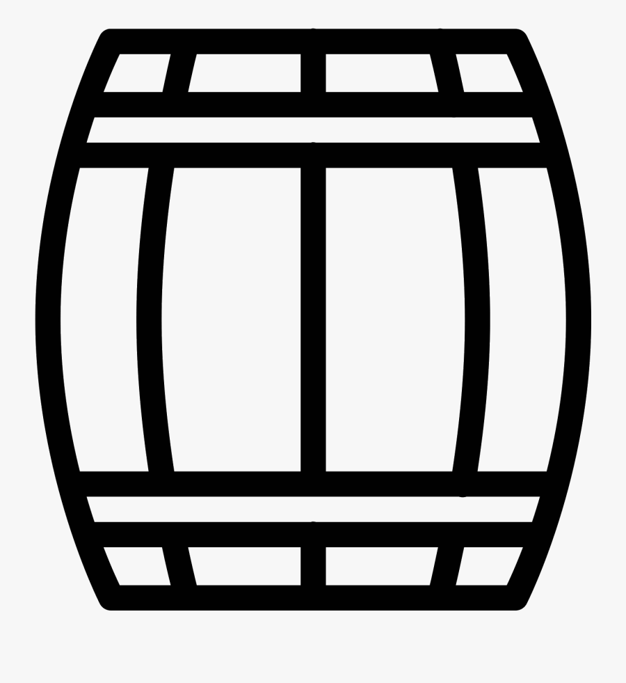 Wooden Beer Keg Icon - Barrel Svg Flat Icon , Free Transparent Clipart ...