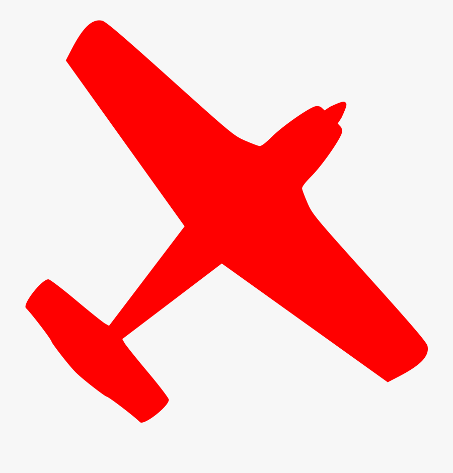 Airplane Silhouette Png Clipart - Red Airplane Clipart , Free ...