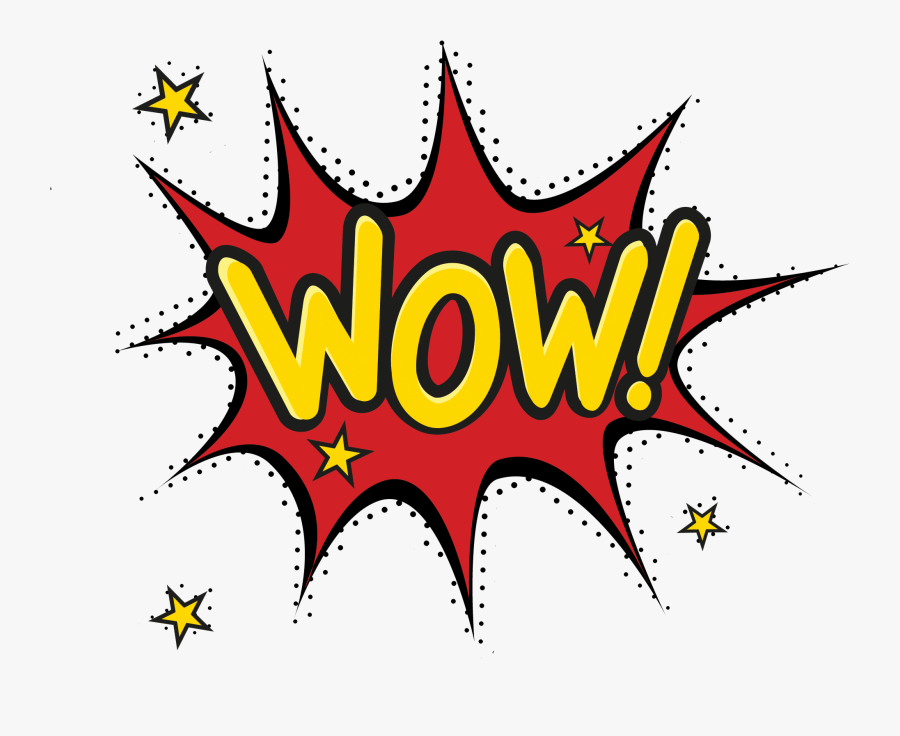 Wow Comic Transparent Background , Free Transparent Clipart - ClipartKey