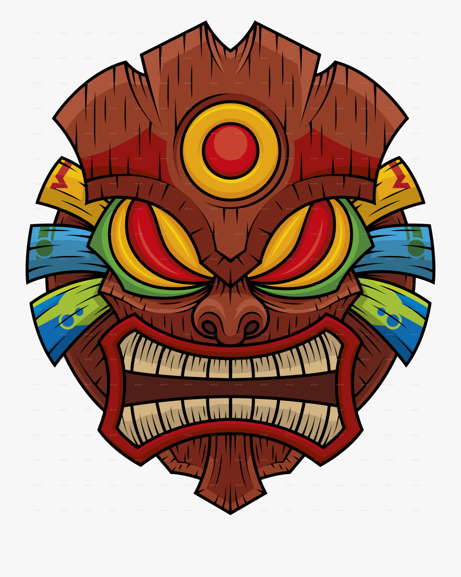 Transparent Tiki Mask Png , Free Transparent Clipart - ClipartKey