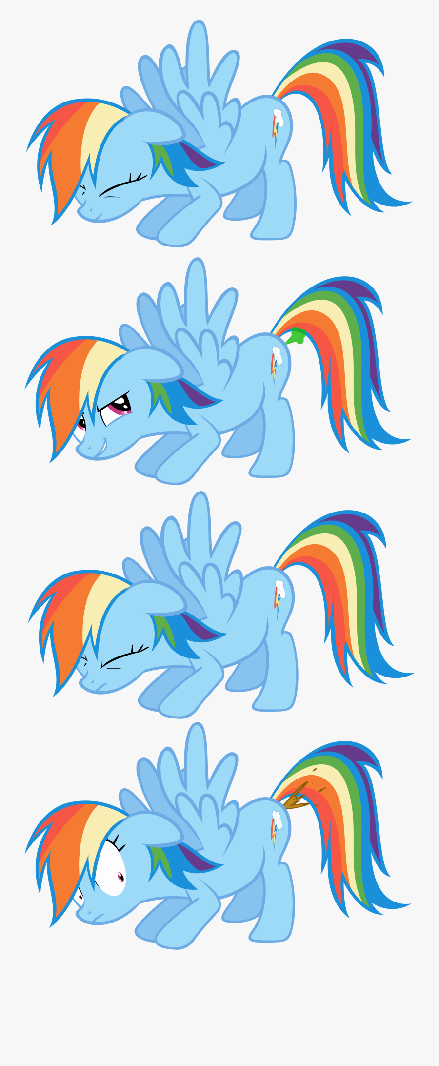Transparent Pooping Clipart - Rainbow Dash Poop , Free Transparent ...