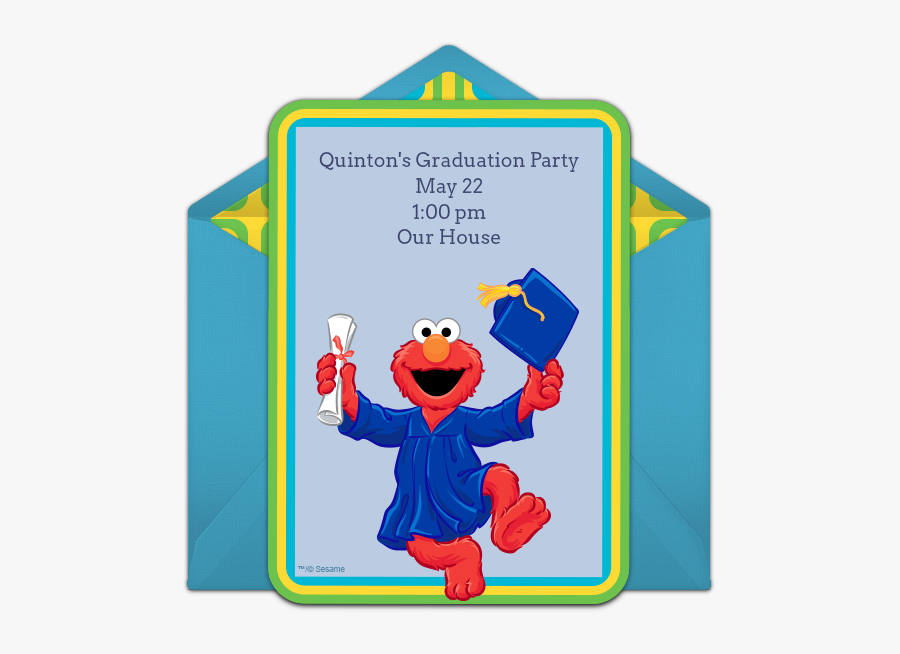 Elmo Graduation , Free Transparent Clipart - ClipartKey