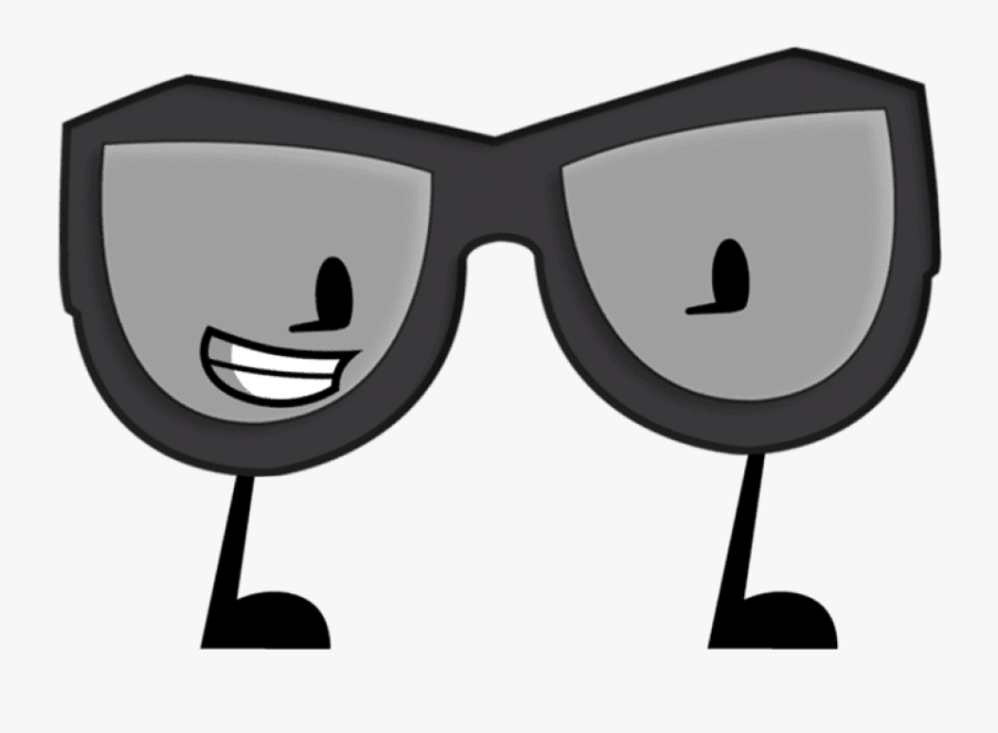 Transparent Sun Glasses Clipart - Bfdi Sunglasses , Free Transparent ...