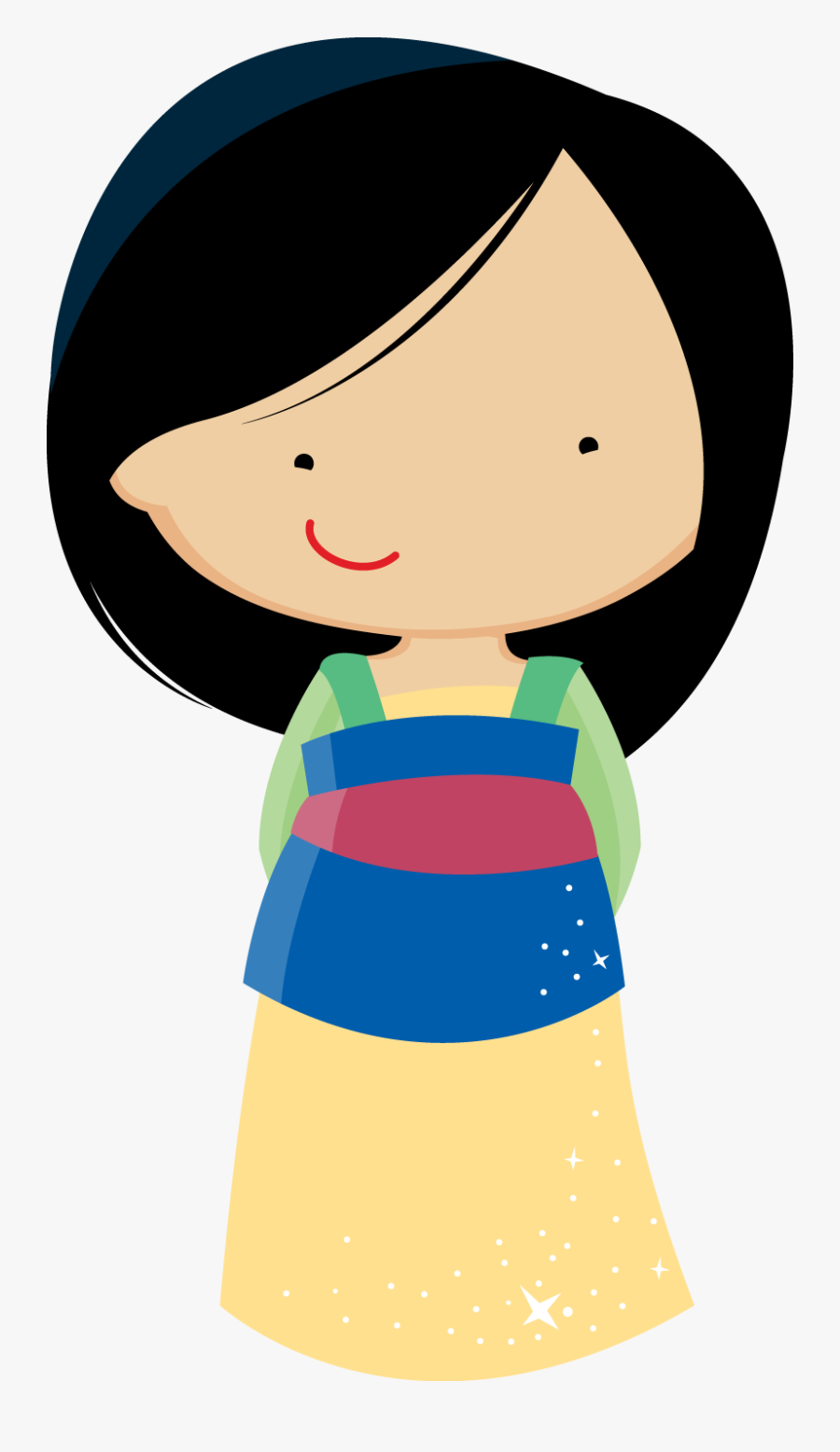Cute Princess Png Mulan , Free Transparent Clipart - ClipartKey