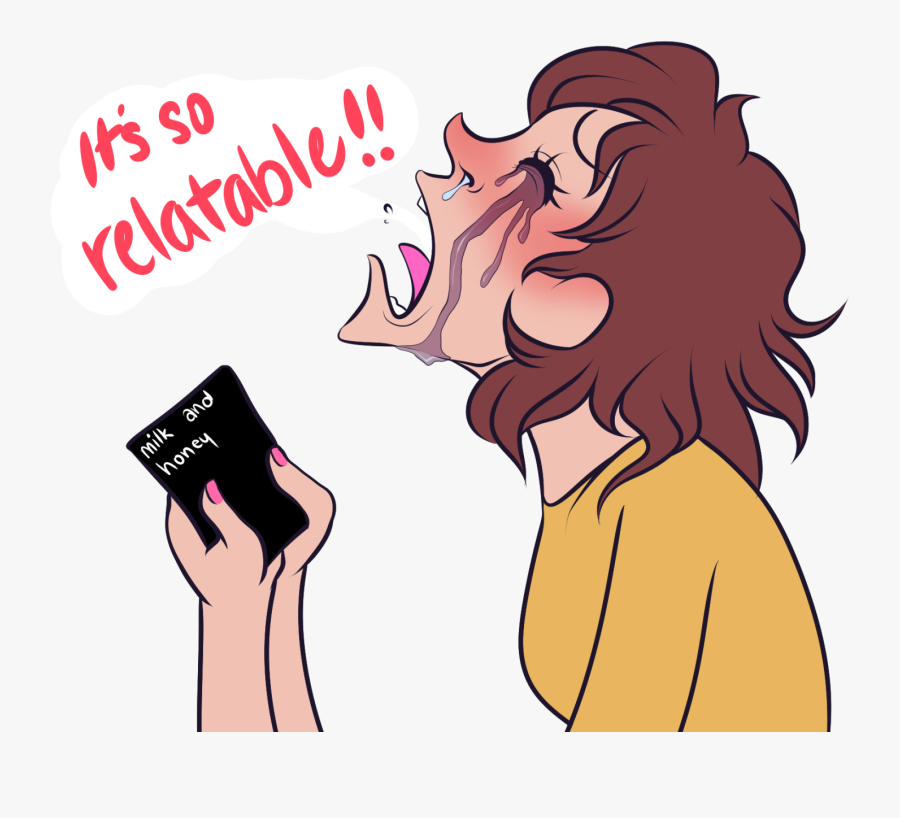 Mediocre Milk And Honey" Class="img Responsive True - Cartoon , Free ...