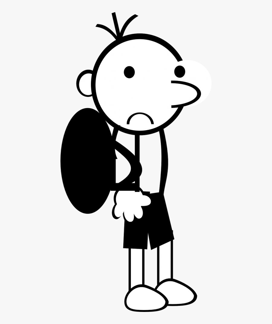 Boy Hiking Unhappy - Stick Figure With Backpack , Free Transparent ...