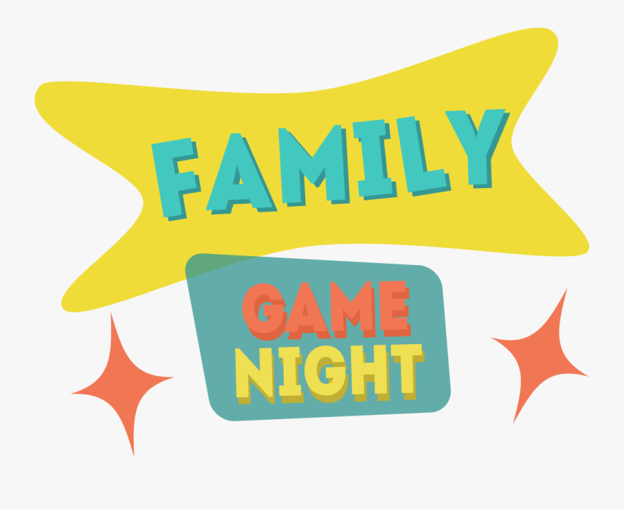 Family Real And Vector - Family Game Night Banner , Free Transparent Clipart - ClipartKey