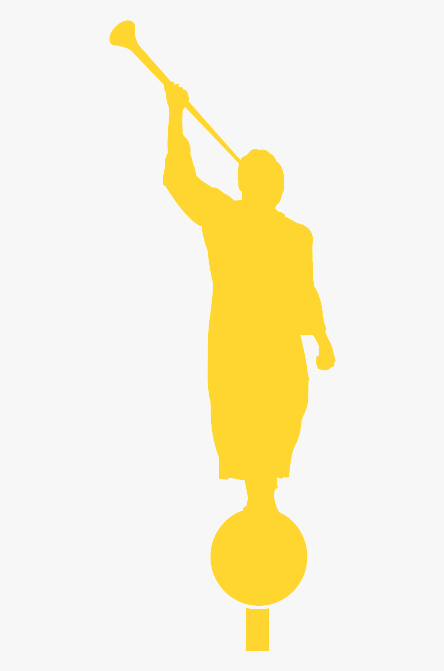 Angel Moroni Vector - Angel Moroni Logo , Free Transparent Clipart ...