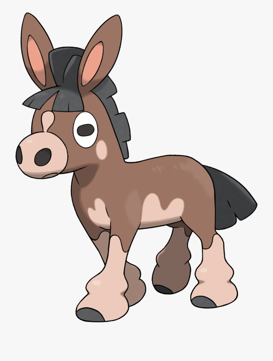 Mudbray Pokemon , Free Transparent Clipart - ClipartKey