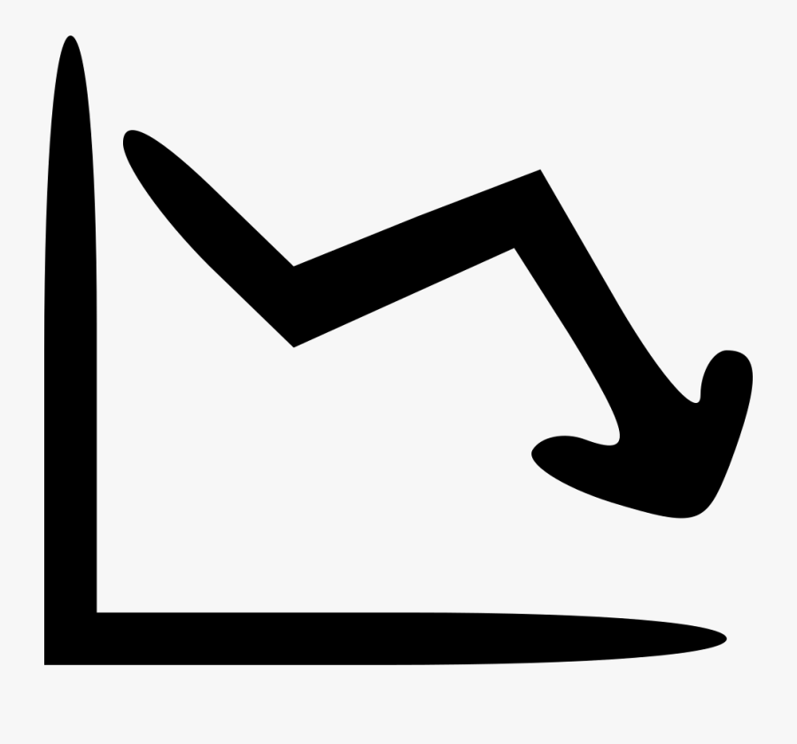 Line Down Png Icon - Graph Going Down Png , Free Transparent Clipart ...