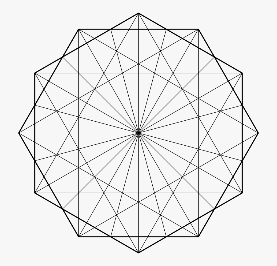 Line Art,triangle,symmetry - Geometric Line Art Png , Free Transparent ...