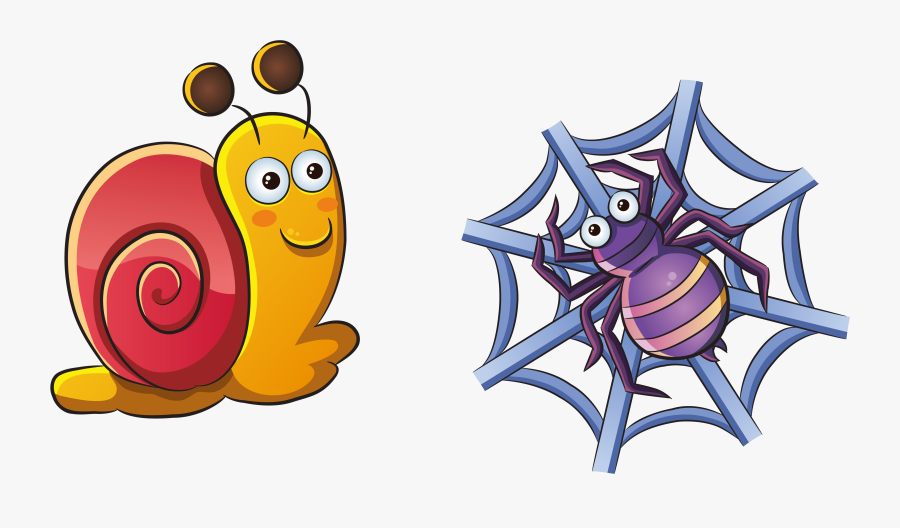 Transparent Snail Shell Clipart - Cartoon Minibeast , Free Transparent ...