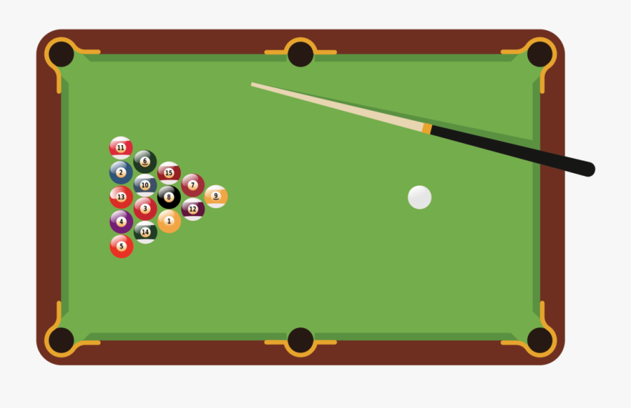 English Pool - Billiard Table , Free Transparent Clipart - ClipartKey