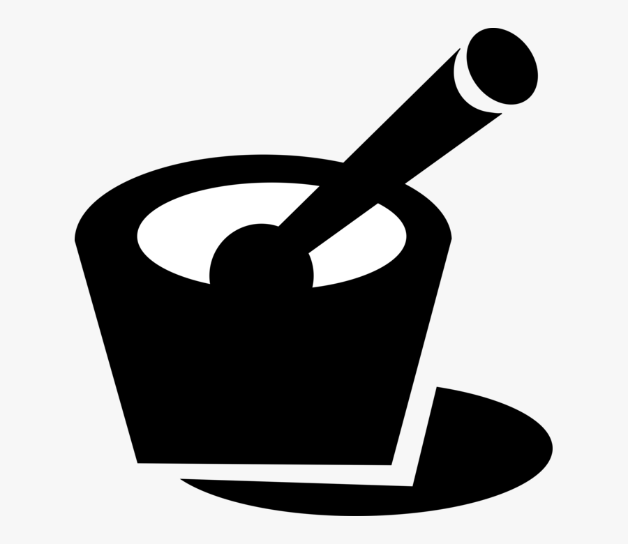 Transparent Mortar And Pestle Clipart - Emblem , Free Transparent ...