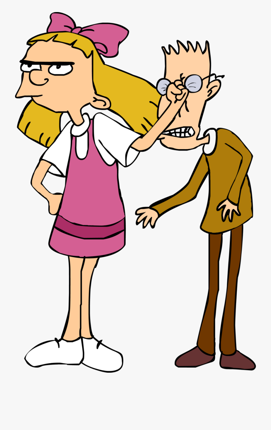 Vector Royalty Free Library Helga Punching Brainy Hey - Helga G Pataki ...