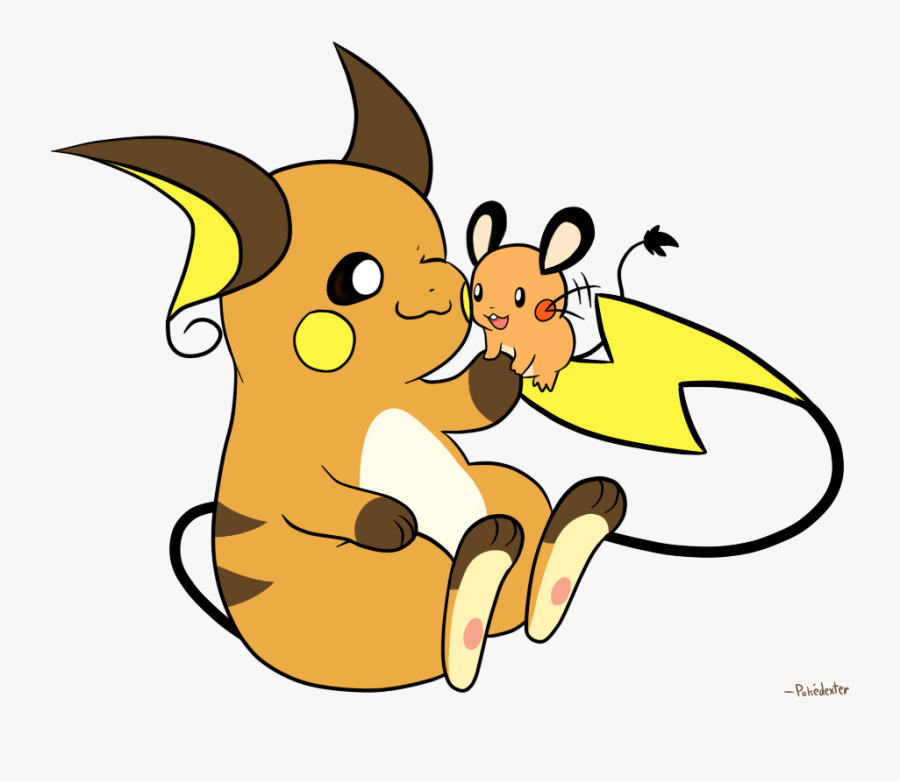 Rodent Cousins - Pokemon Dedenne And Raichu , Free Transparent Clipart ...