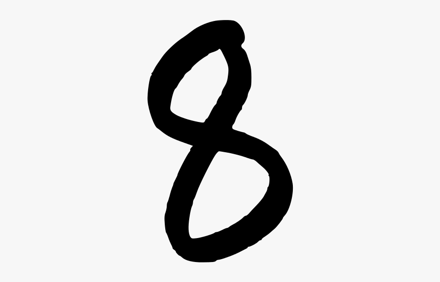 9 Handwritten 1 - Handwritten Eight , Free Transparent Clipart - ClipartKey