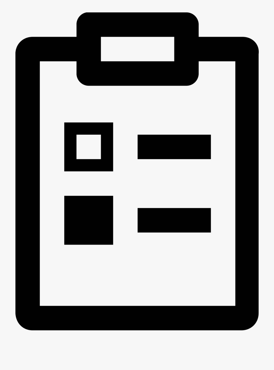 Survey Clipart Tick Box - Survey Icon Png , Free Transparent Clipart ...