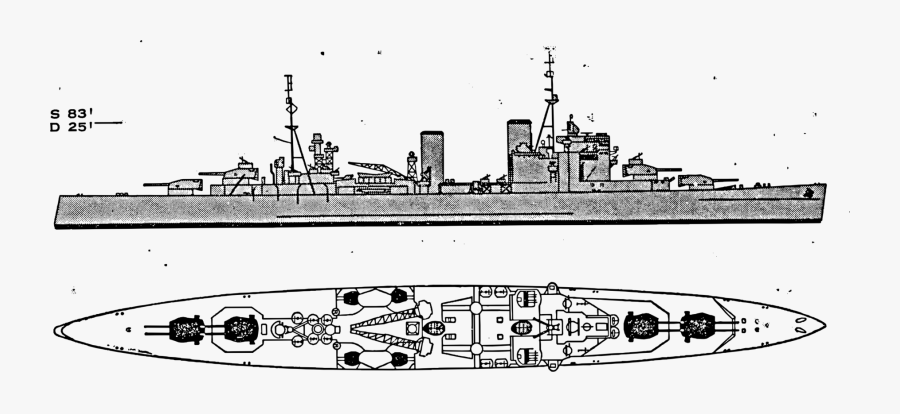 Armored Cruiser,heavy Cruiser,cruiser - Hms London , Free Transparent ...