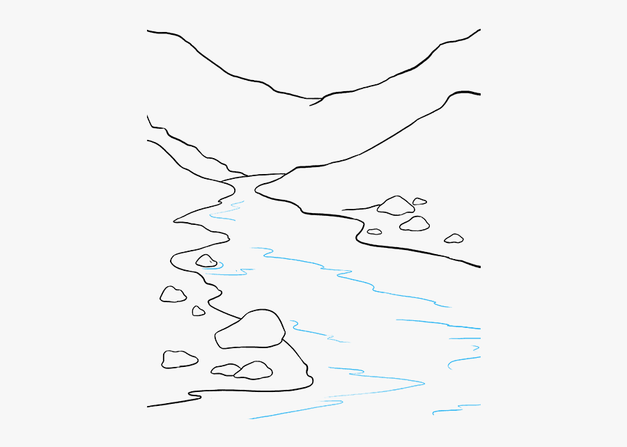 How To Draw A River - Draw The Nile River , Free Transparent Clipart ...