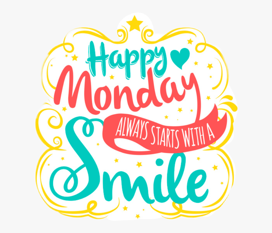 #happymonday - Illustration , Free Transparent Clipart - ClipartKey