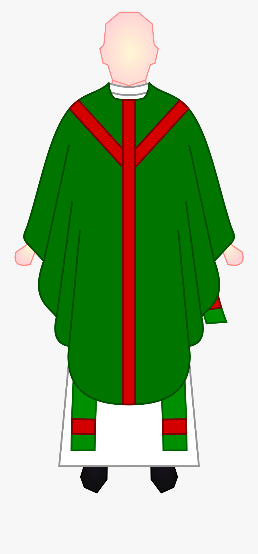 Rome Clipart Svg - Priest Mass Vestments Clipart , Free Transparent ...