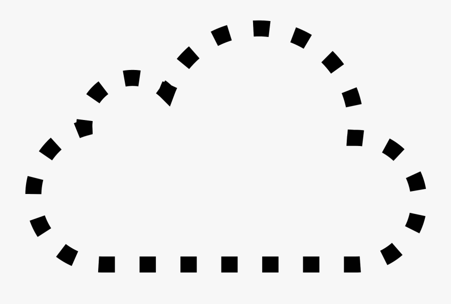 Dotted Cloud Filled Icon - Dotted Cloud Png , Free Transparent Clipart ...