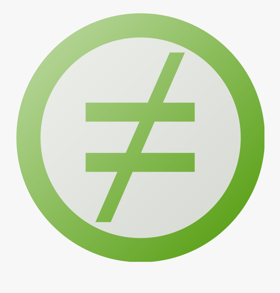 Equal Symbol Png - Not Equal Logo Png , Free Transparent Clipart ...
