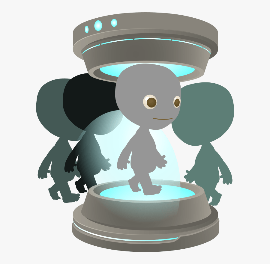 Follow Clipart Free For Download - Teleport Cartoon Png , Free ...