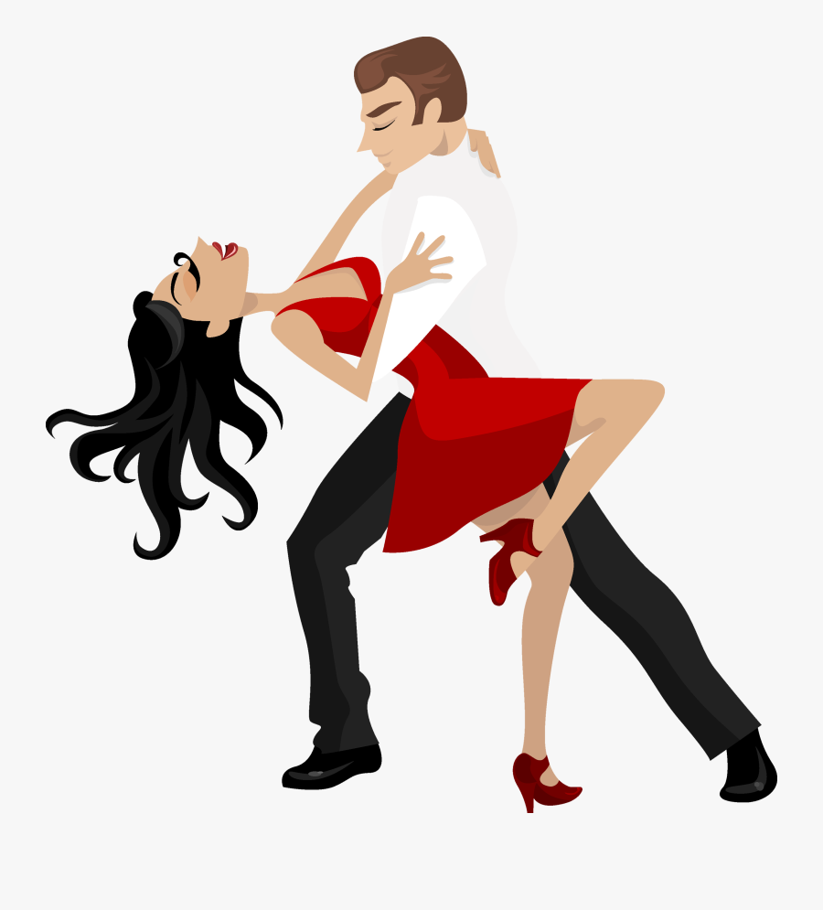 Partner Dance Ballroom Dance - Dancing Couple , Free Transparent ...