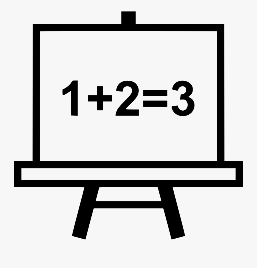 Math Problem Board Teach - Math Problem Clipart Black And White , Free ...