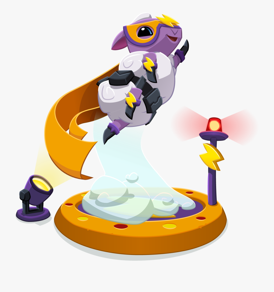 Animal Jam Super Sheep , Free Transparent Clipart - ClipartKey