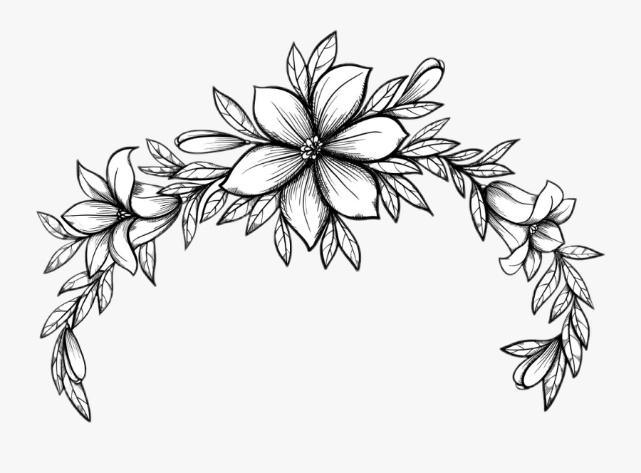 Crown Flower Drawing Images Best Flower Site