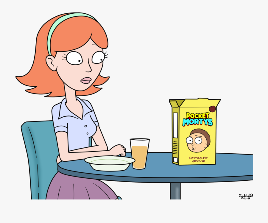 Rick And Morty For A Million Years Baby - Cartoon , Free Transparent ...