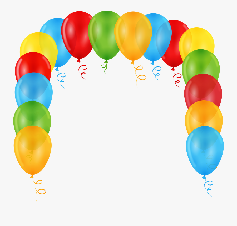 Clipart Balloon Banner - Balloon Arch Clip Art , Free Transparent ...