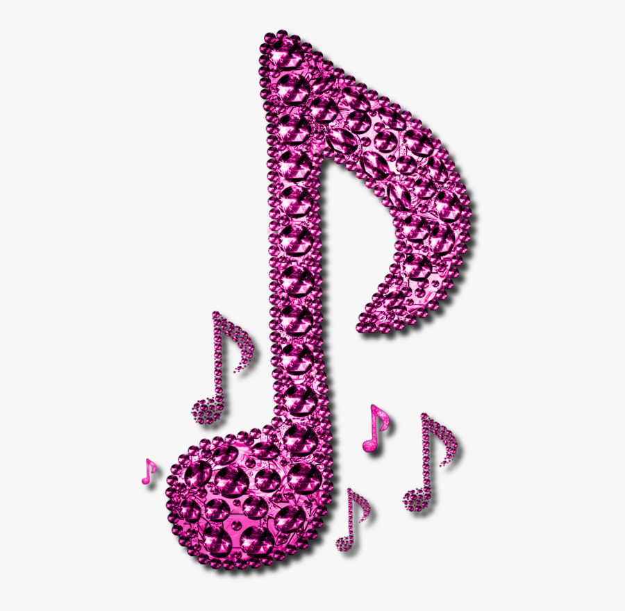 Pink Music Note Png Background 1 Hd Wallpapers - Notes In Music Design ...