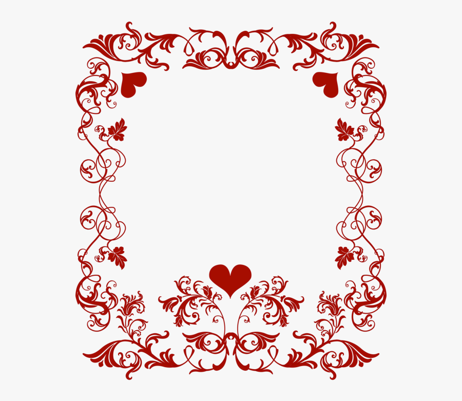 Valentines Day Border Clip Art , Free Transparent Clipart - ClipartKey
