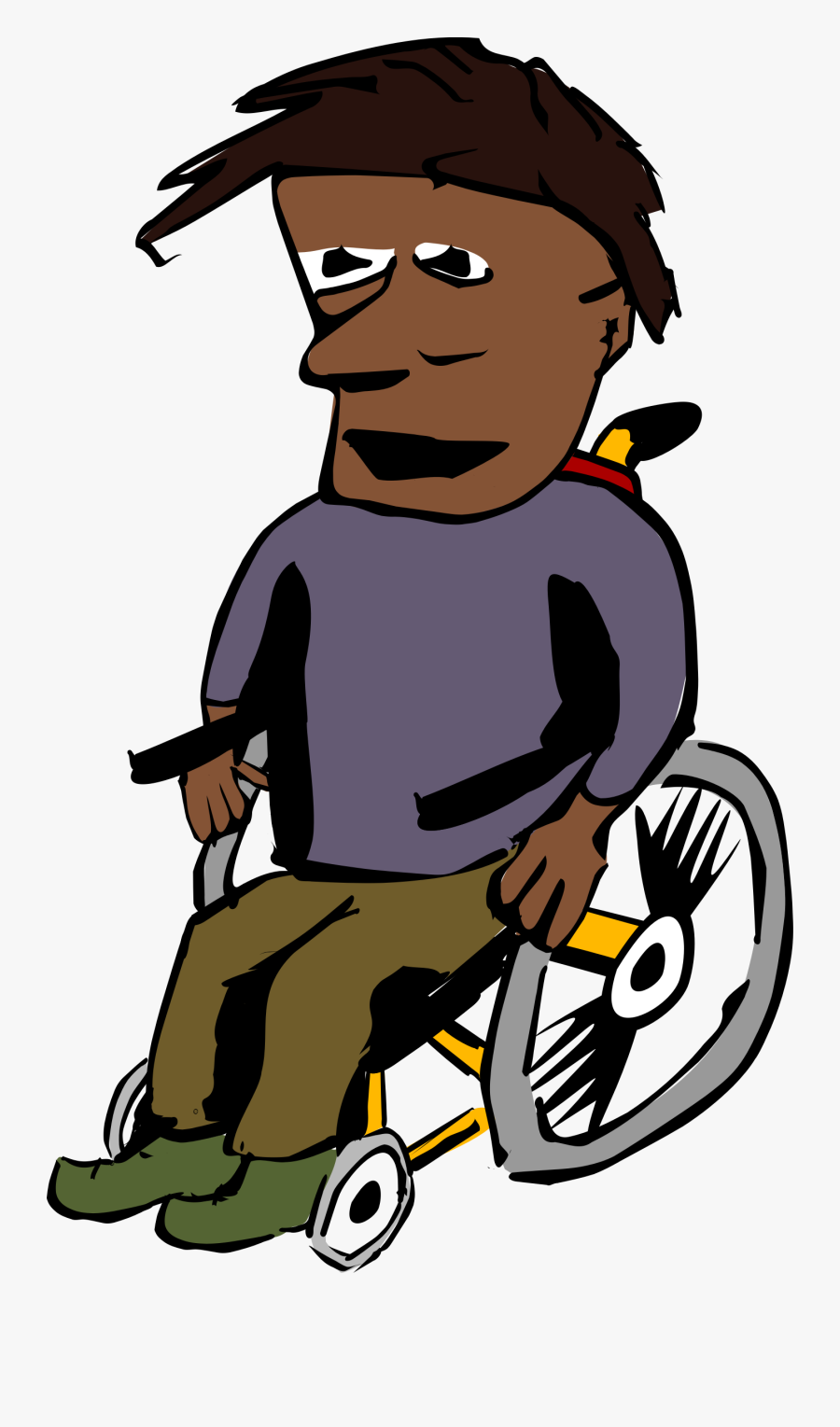 Disabled Person Clip Art , Free Transparent Clipart - ClipartKey