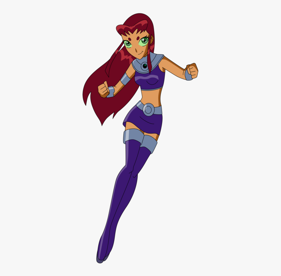 Teen Titans 2003 Starfire , Free Transparent Clipart - ClipartKey