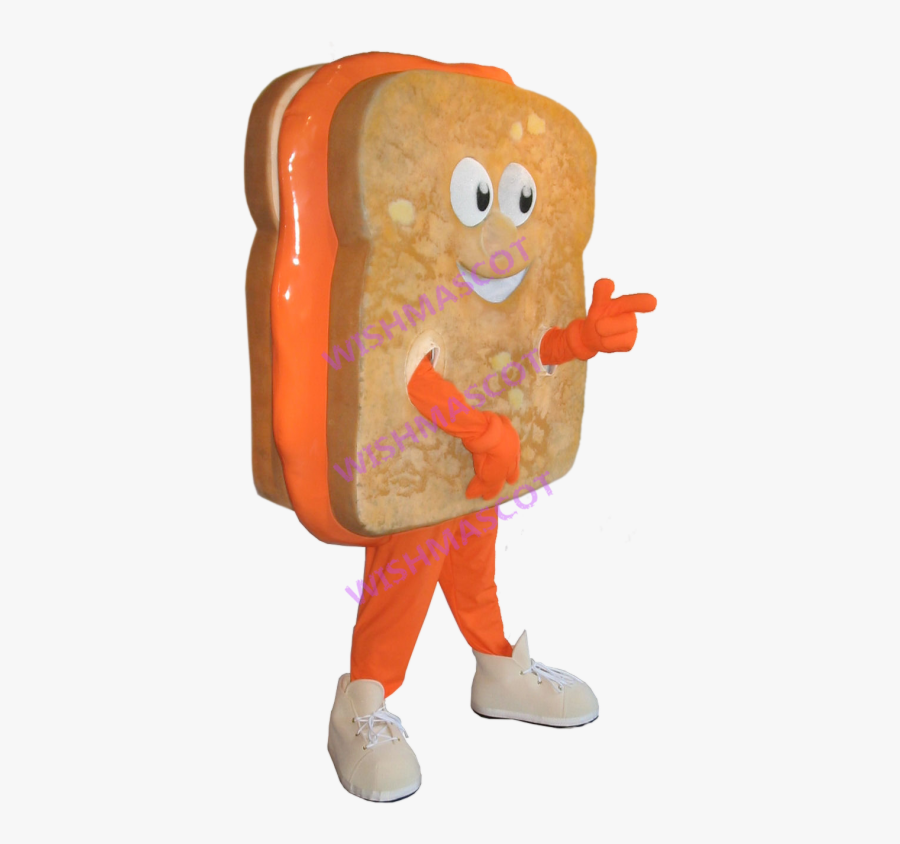 Hot Rod Grilled Cheese Mascot Costume - Grilled Cheese Hot Rod , Free ...
